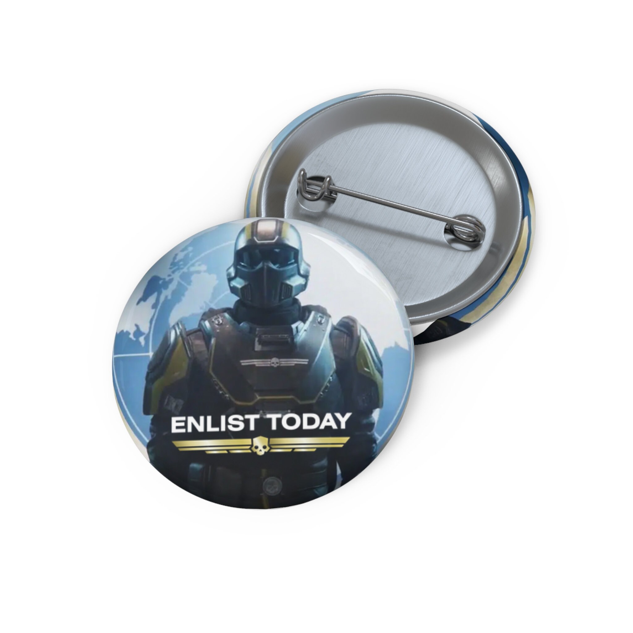 Helldivers 2 Pin Button Exclusive Gamer Badge for Helldivers Fans ...