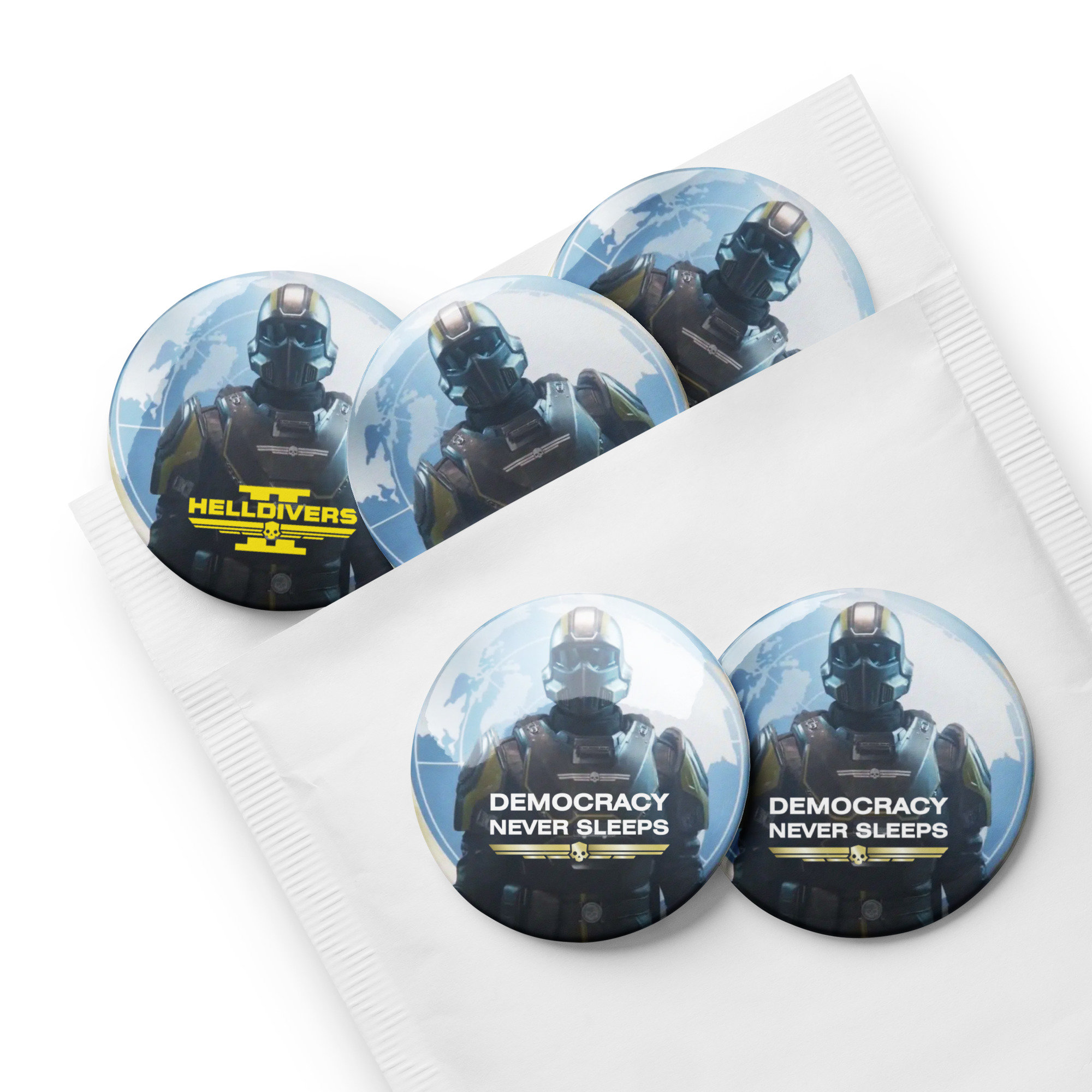 Helldivers 2 Pin Button Exclusive Gamer Badge for Helldivers Fans ...