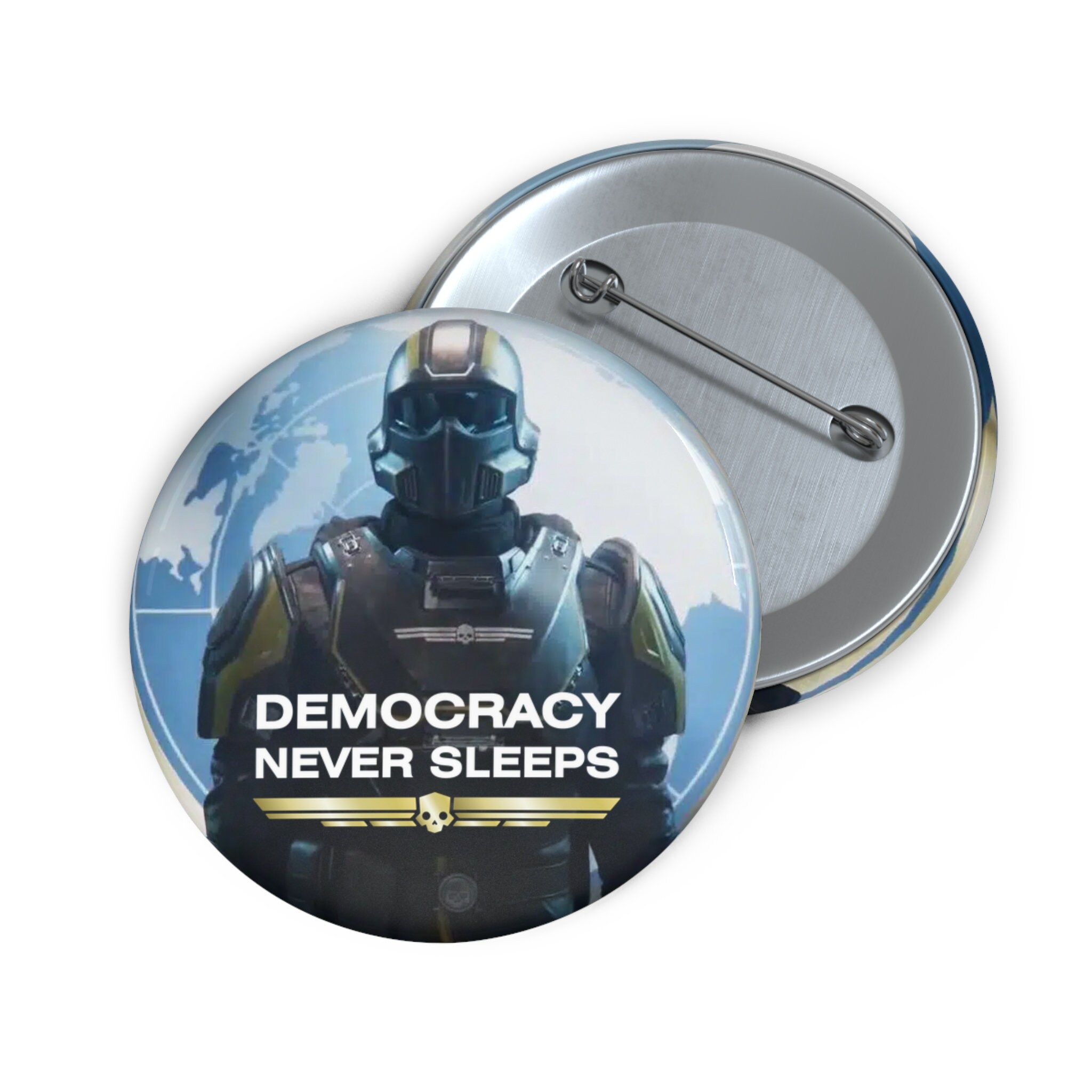 Helldivers 2 Pin Button Exclusive Gamer Badge for Helldivers Fans ...