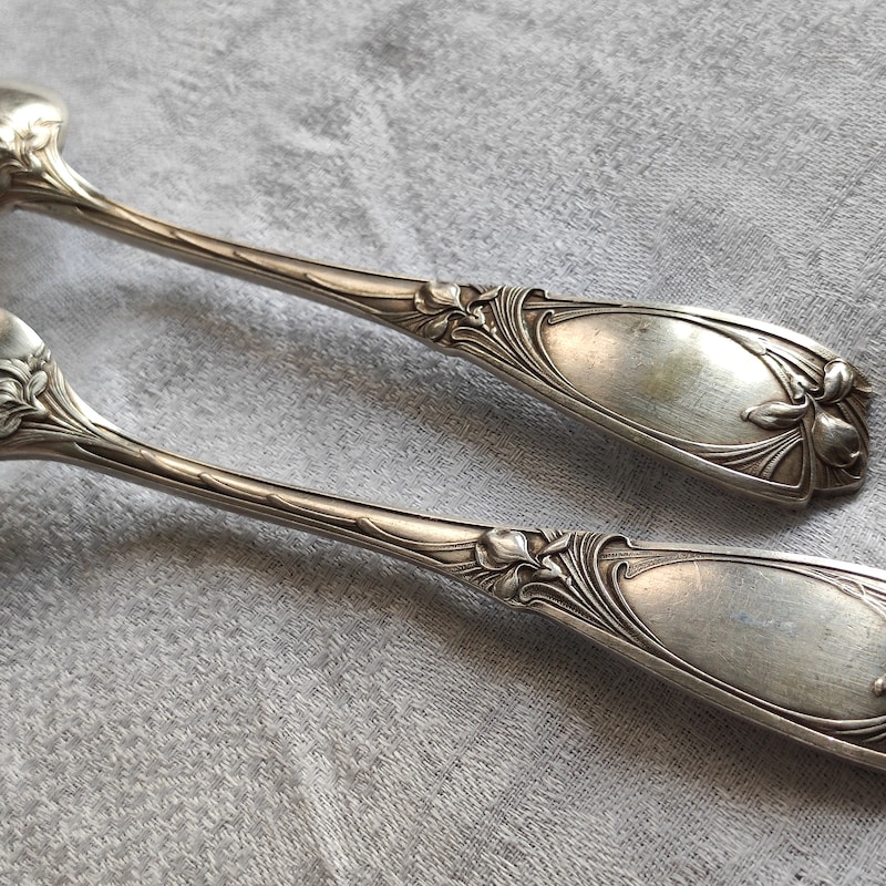 Pure Silver Flatware - Etsy