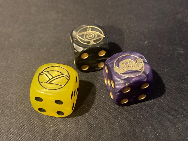 OP-13 Hat D6 Dice | Luffy Ace Sabo Roger Imu Bonney | Engraved One ...