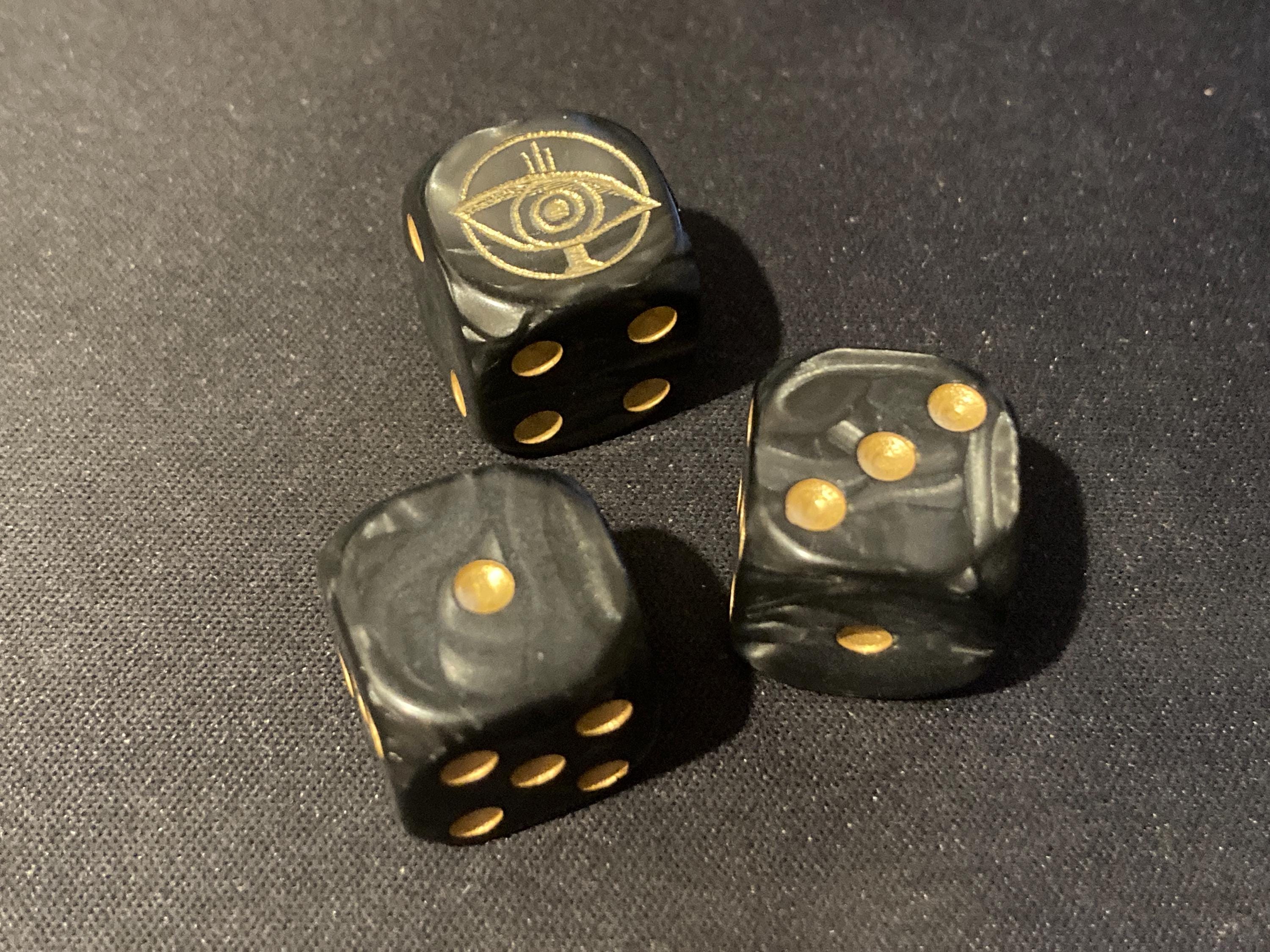 OP-13 Hat D6 Dice | Luffy Ace Sabo Roger Imu Bonney | Engraved One ...