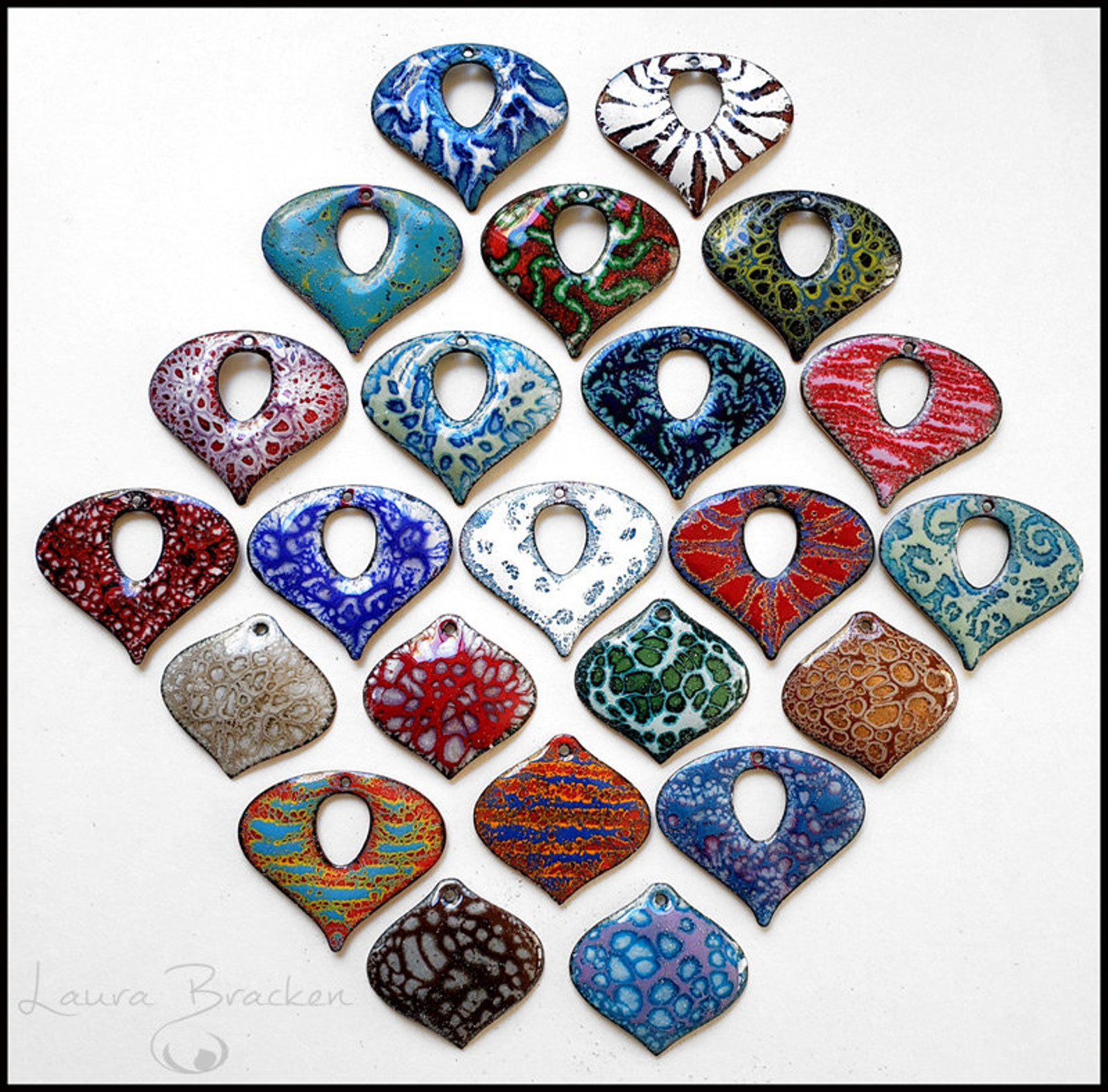 Part 3 Enamel Recipe Tutorial for Crackle Clear 80 Mesh for | Etsy