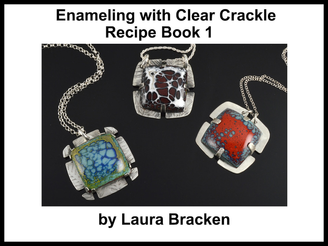 The Original Crackle Tutorial Part 1 Enamel Recipes Using Clear Crackle ...