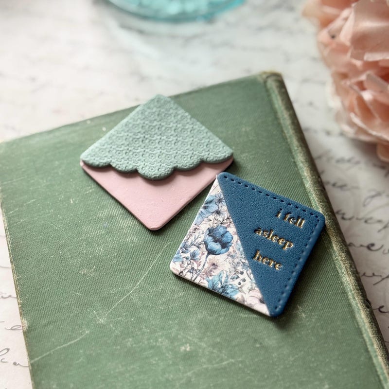 Clay Bookmarks Clip - Etsy