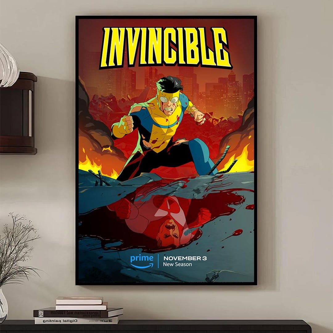 Invincible Movie Poster Personalised Poster Movie Poster-custom Poster ...
