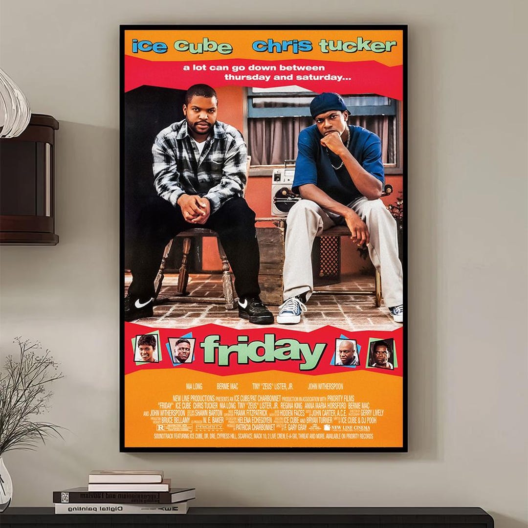 Friday Movie Poster Personalised Poster Movie Poster-custom Poster-home ...