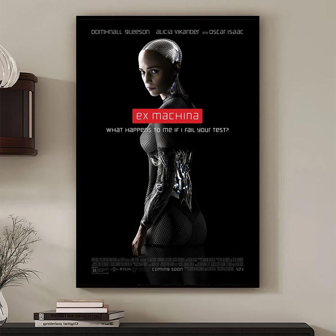 Ex Machina Movie Poster Personalised Poster Movie Poster-custom Poster ...