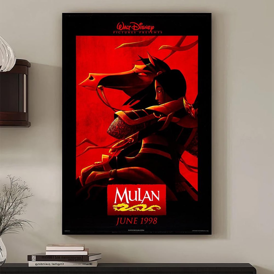 Mulan Movie Poster Personalised Poster Movie Poster-custom Poster-home ...