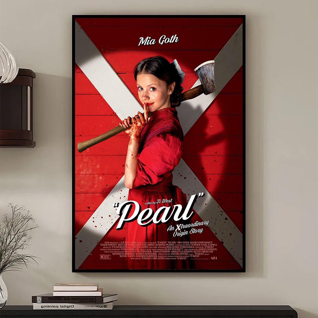 Pearl Movie Poster Personalised Poster Movie Poster-custom Poster-home ...