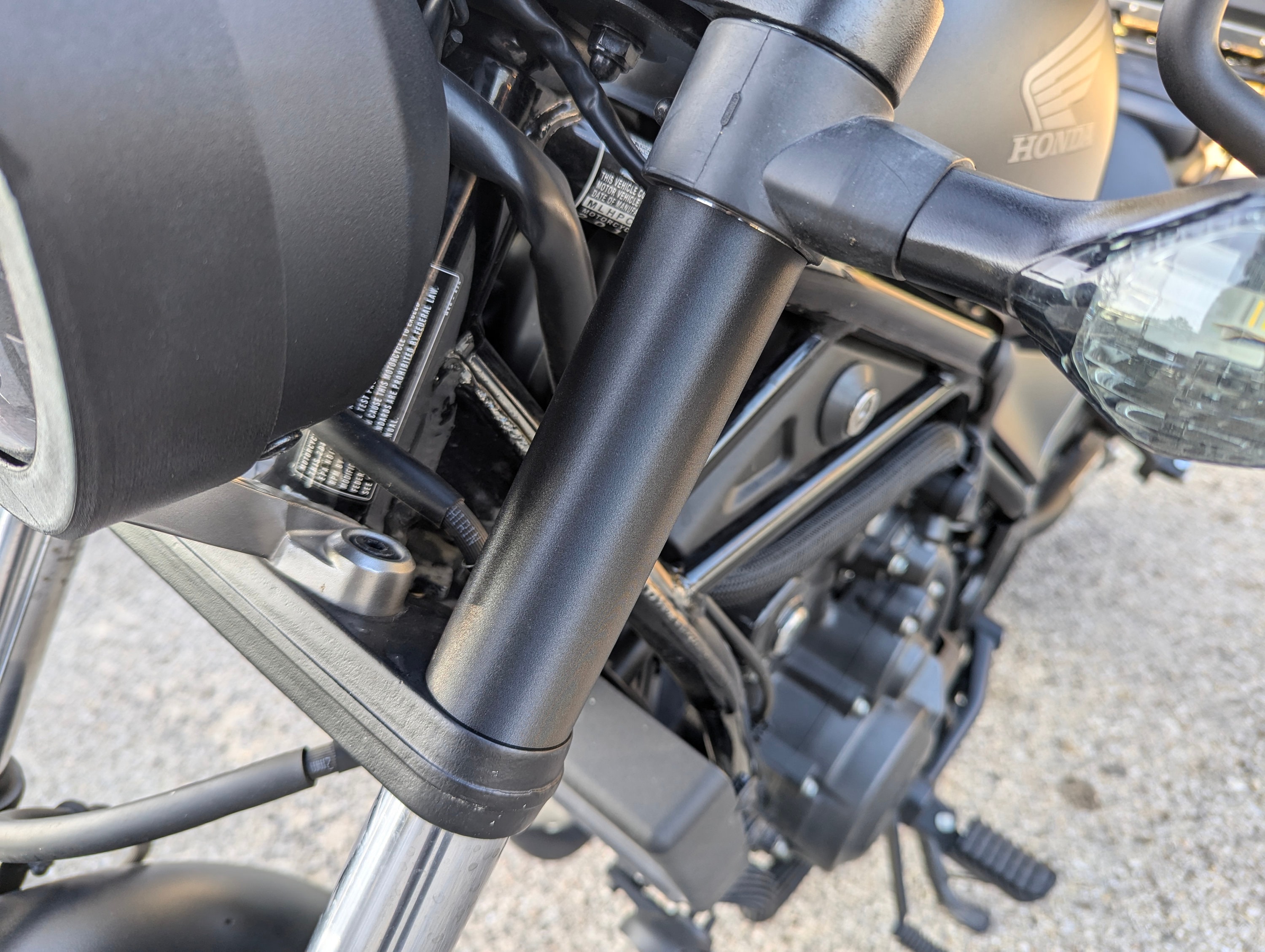 Upper Fork Tube Cover Set Honda Rebel CMX 300 500 2017 - 2025 - Etsy