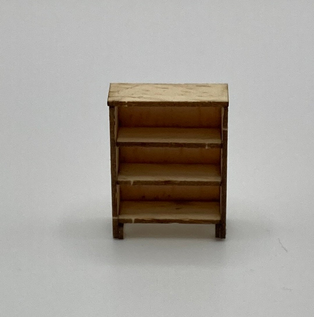1:48 Scale Bookcase Kit - Etsy