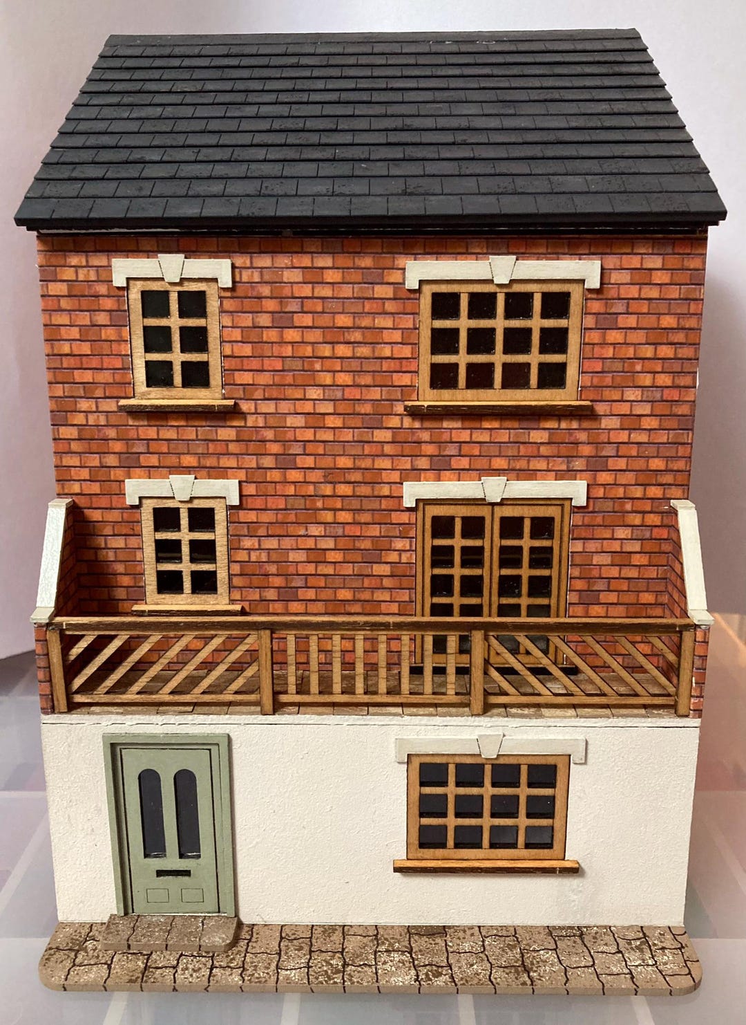 1:48th Scale Town House Kit - Etsy