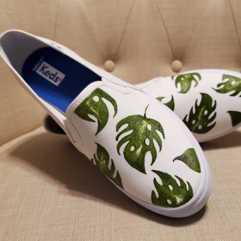 Painted Keds - Etsy