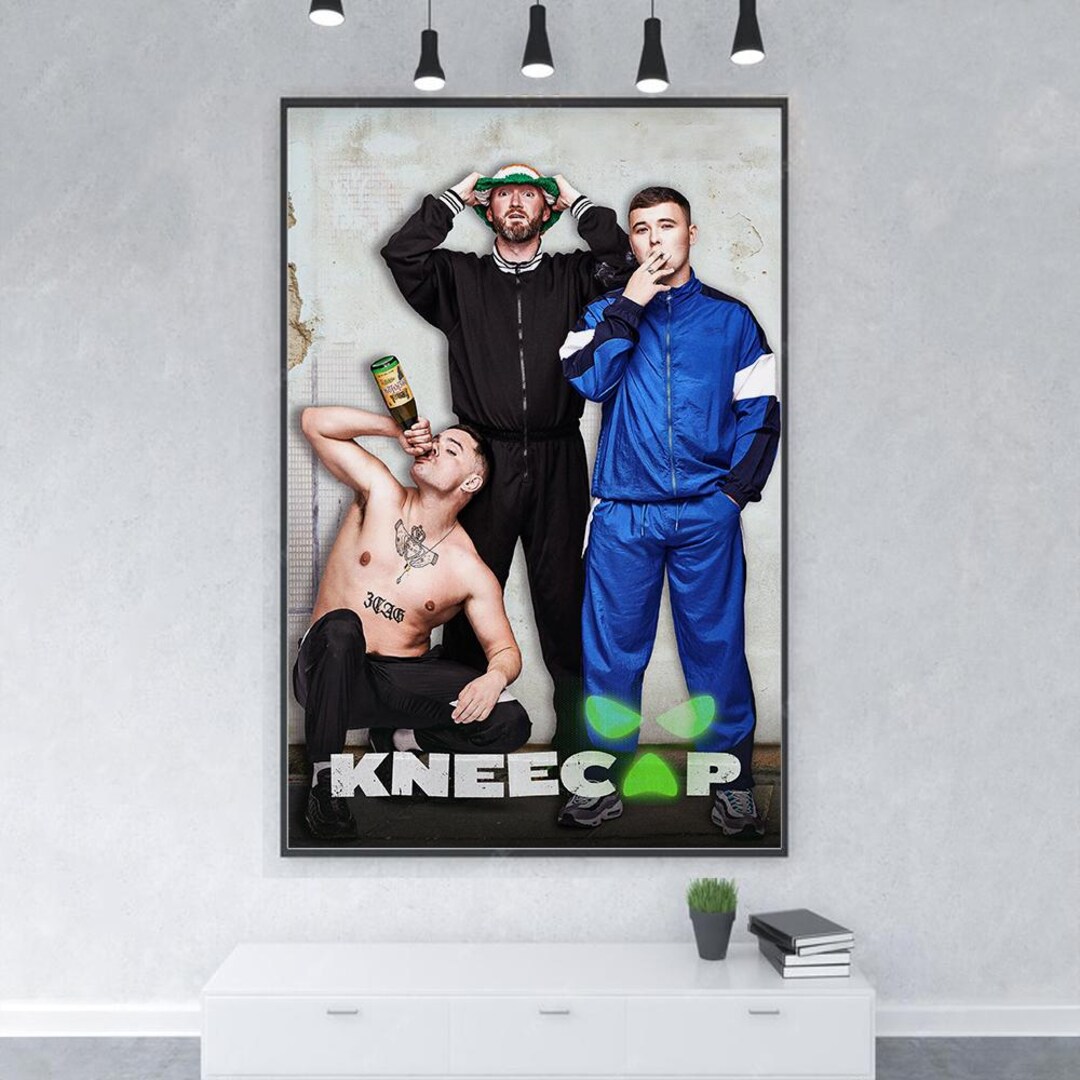 Kneecap Movie Poster Print, Modern Wall Decor Poster, Canvas Wall Art ...