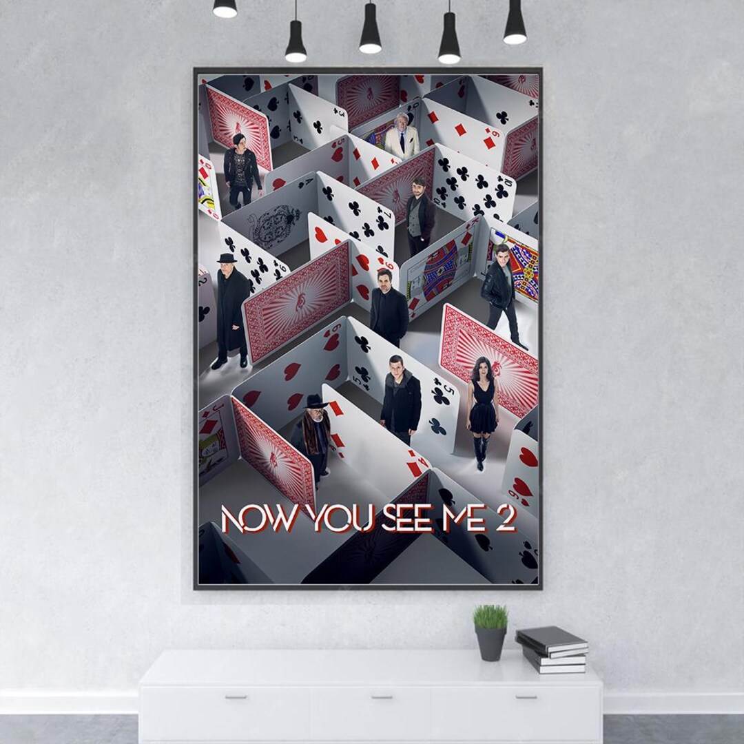 Now You See Me 2 Movie Poster Print, Wall Decor Printings, Modern Wall ...