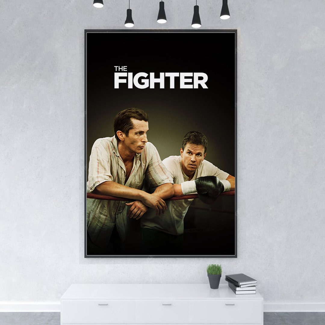 The Fighter Movie Poster Print, Wall Decor Printings, Modern Wall Decor ...
