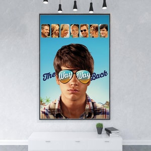 The Way, Way Back Movie Poster Print, Wall Decor Printings, Modern Wall ...