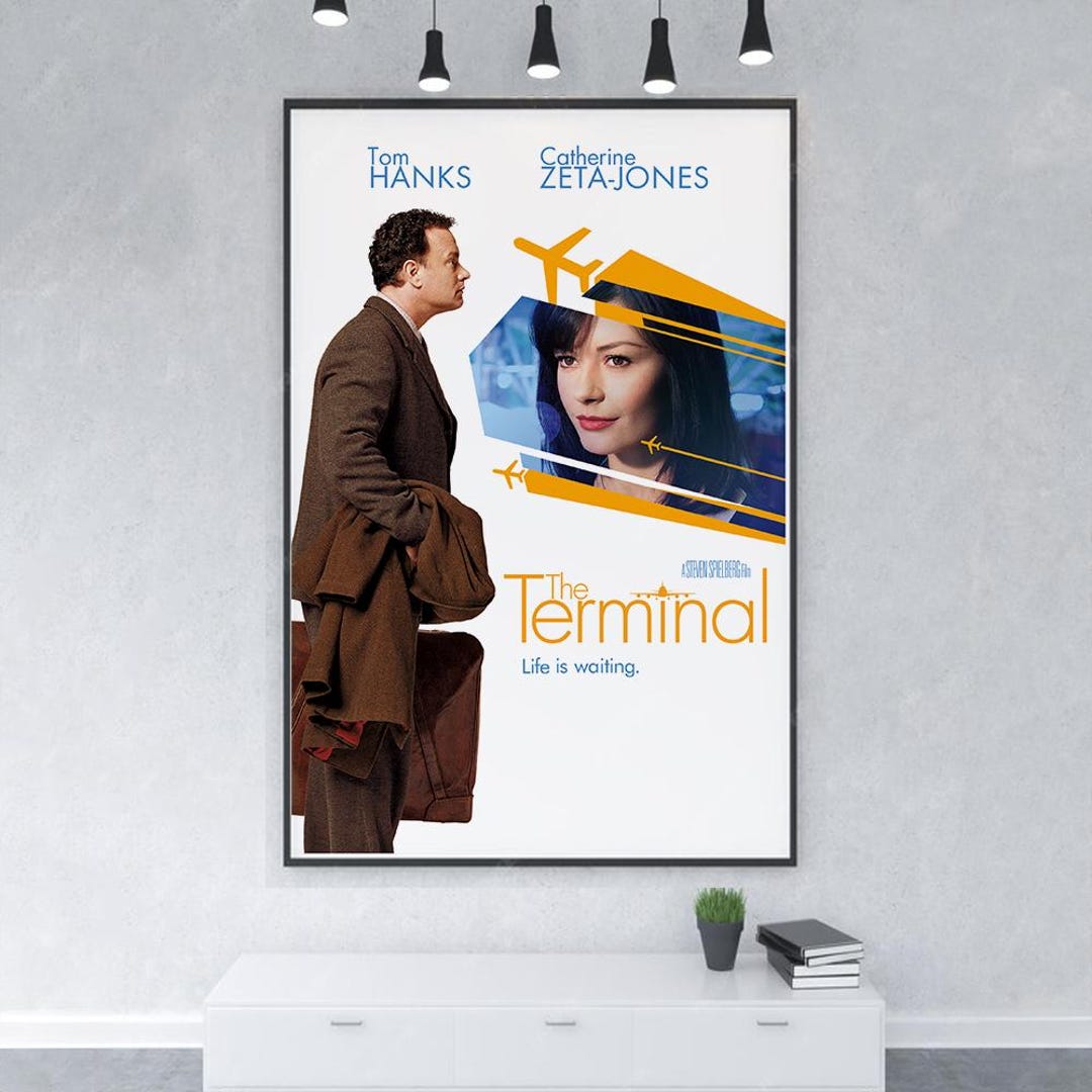 The Terminal Movie Poster Print, Modern Wall Decor Poster, Canvas Wall ...