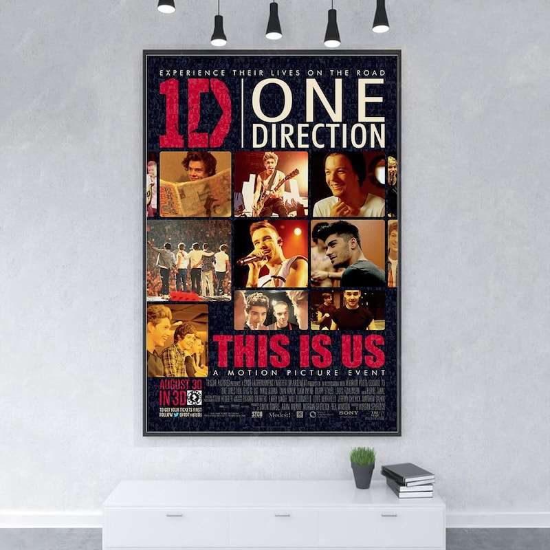One Direction Room Decor - Etsy