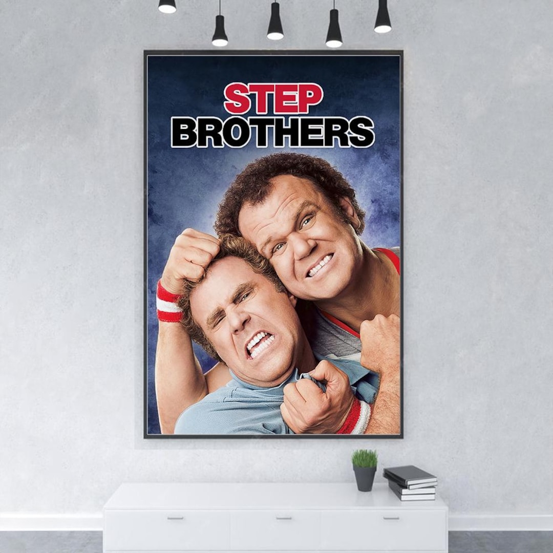 Step Brothers Movie Poster Print, Wall Decor Printings, Modern Wall ...