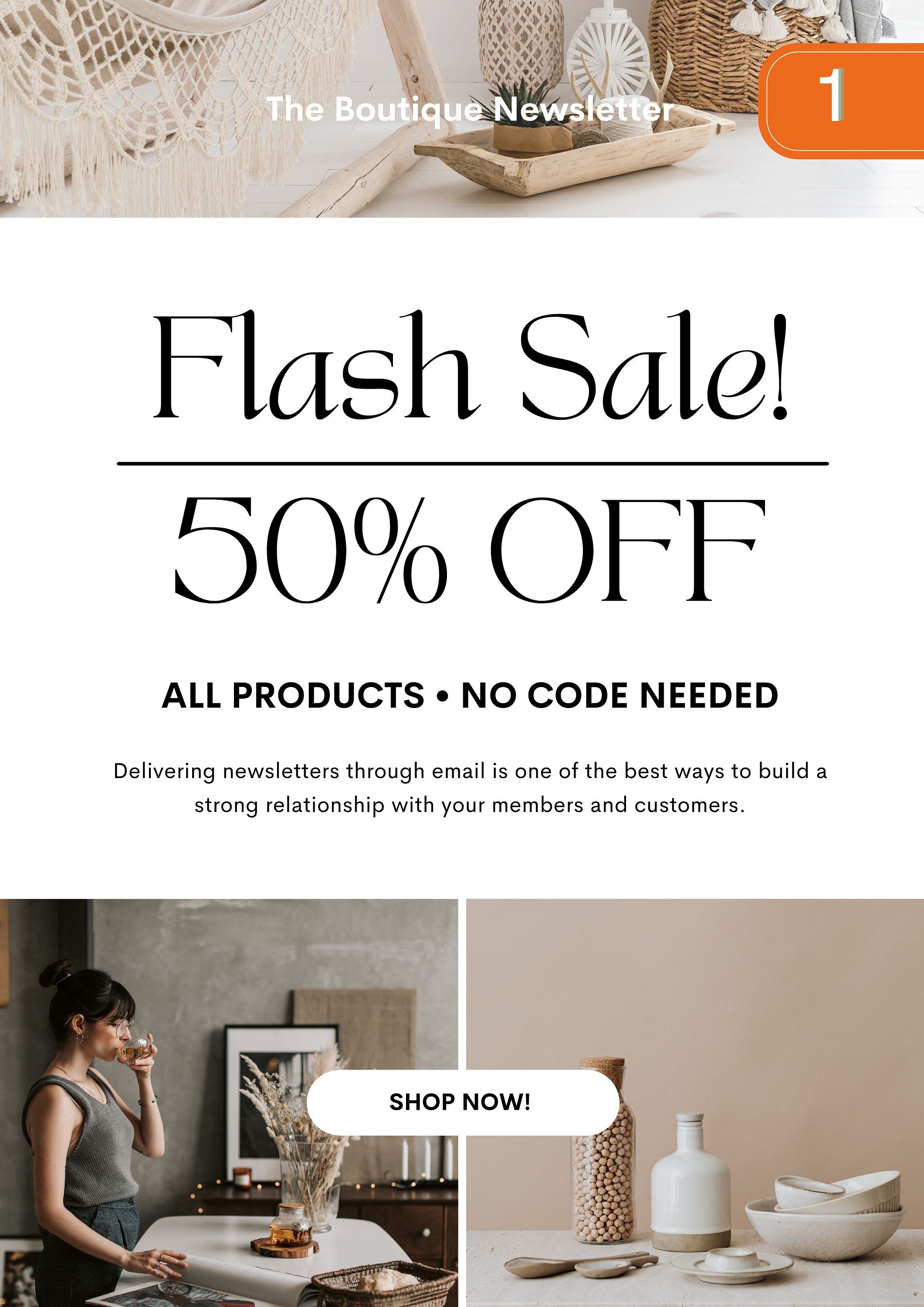 Pre-designed Email Template - Etsy