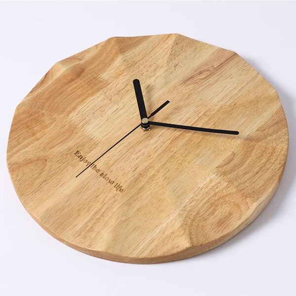 Bamboo Clock - Etsy