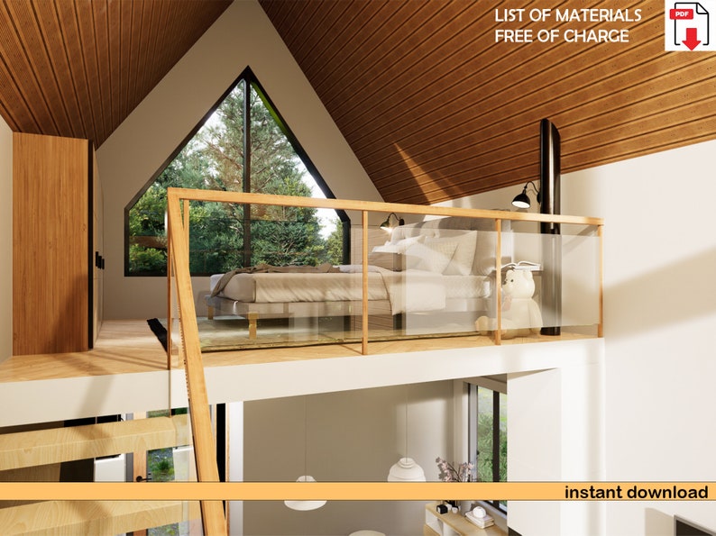 Planos y diseños de cabañas, casas pequeñas y para invitados en ...