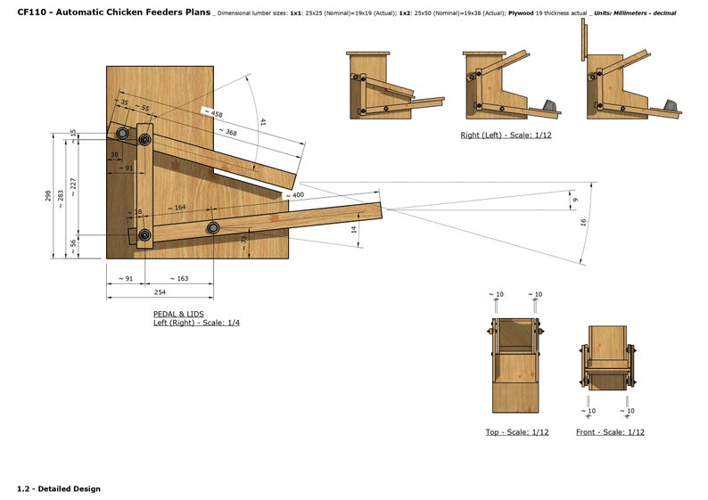 Chicken Feeder Plans - Etsy