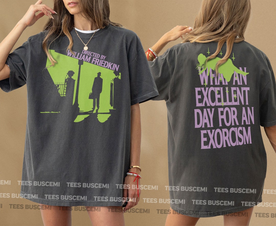 70s Horror Movie Shirt, Retro Exorcism Graphic T-shirt, 70s Movie ...