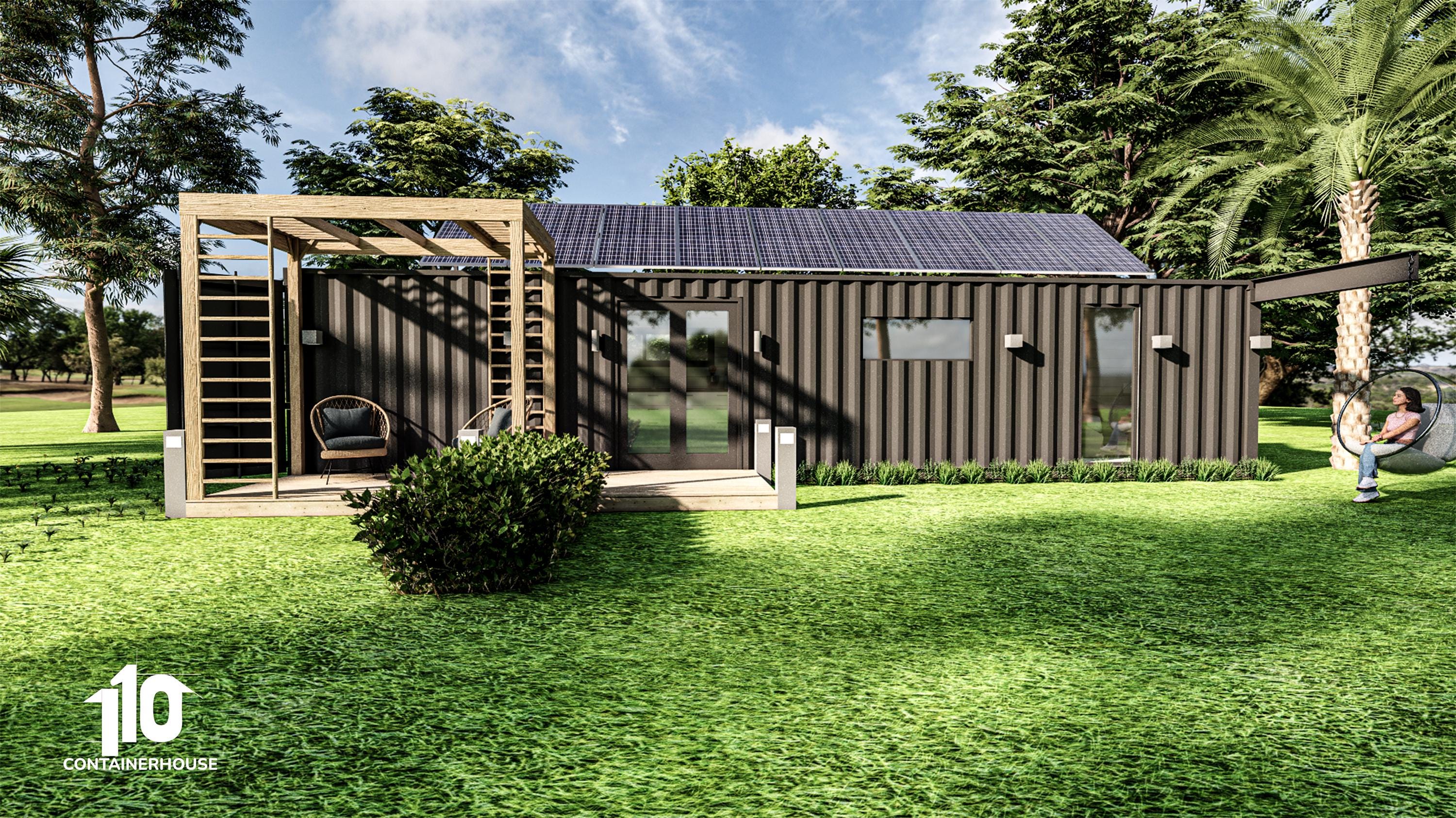 40'x8' Shipping Container Home Plan Design Titian 40ft - Etsy