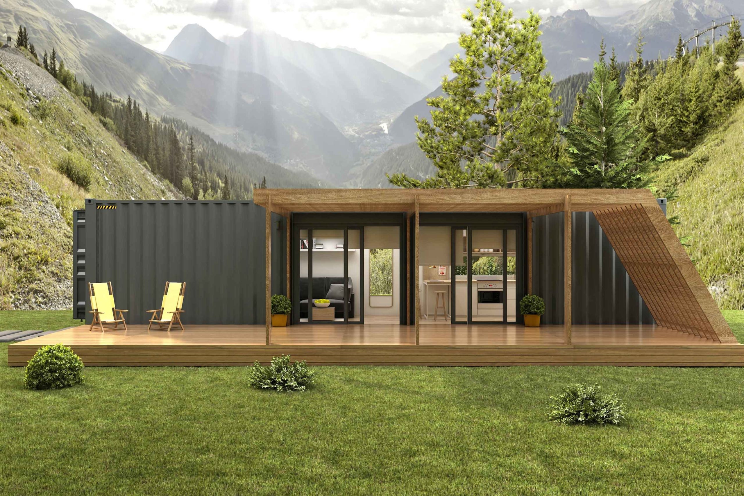 40'x8' Shipping Container Home Plan Design Titian 40ft - Etsy Canada