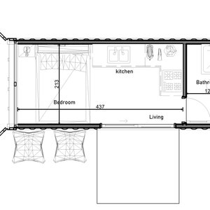 20 Foot Shipping Container Home | Full Construction House Plans ...