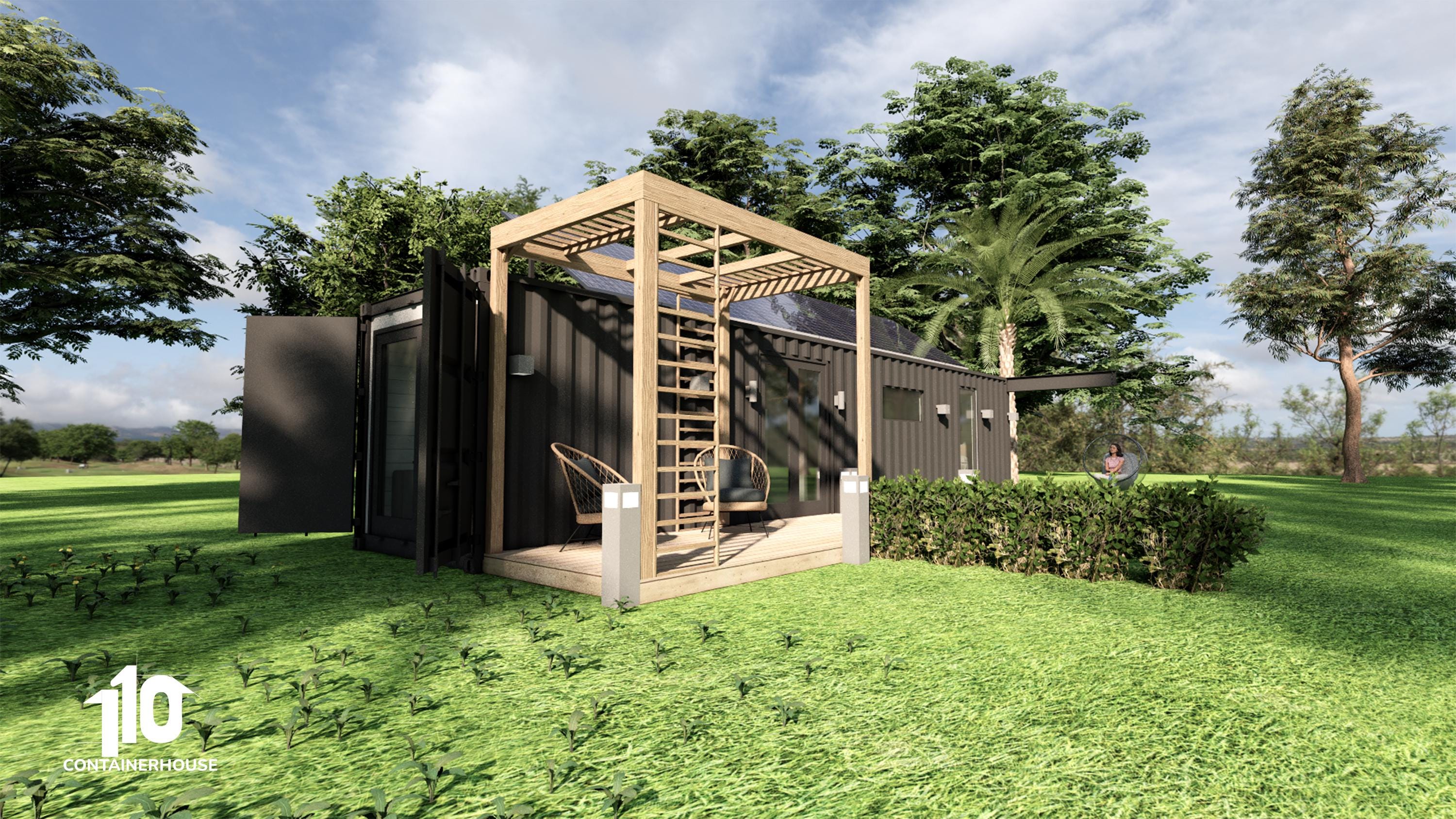 40'x8' Shipping Container Home Plan Design Titian 40ft - Etsy