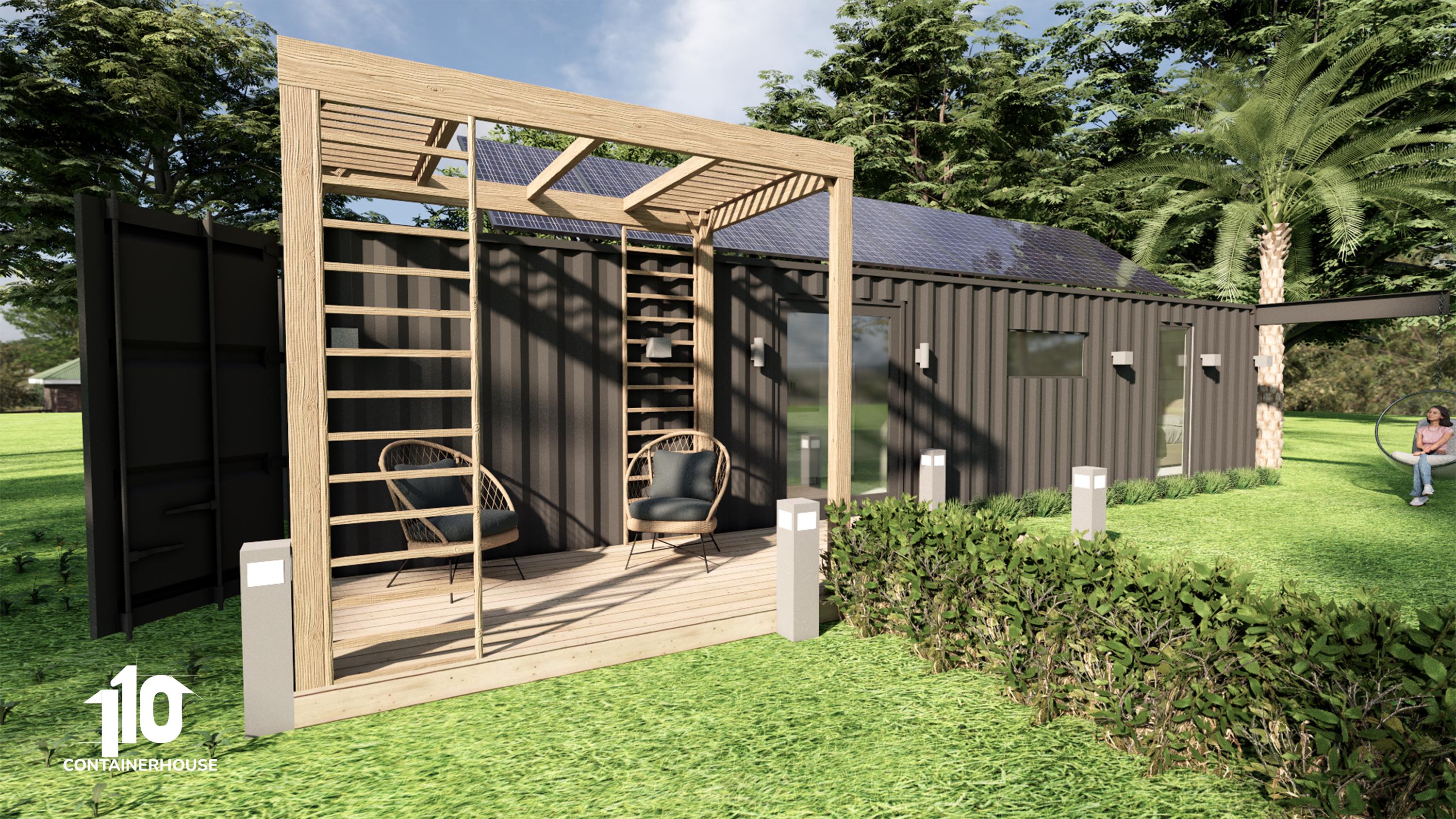 40'x8' Shipping Container Home Plan Design Titian 40ft - Etsy