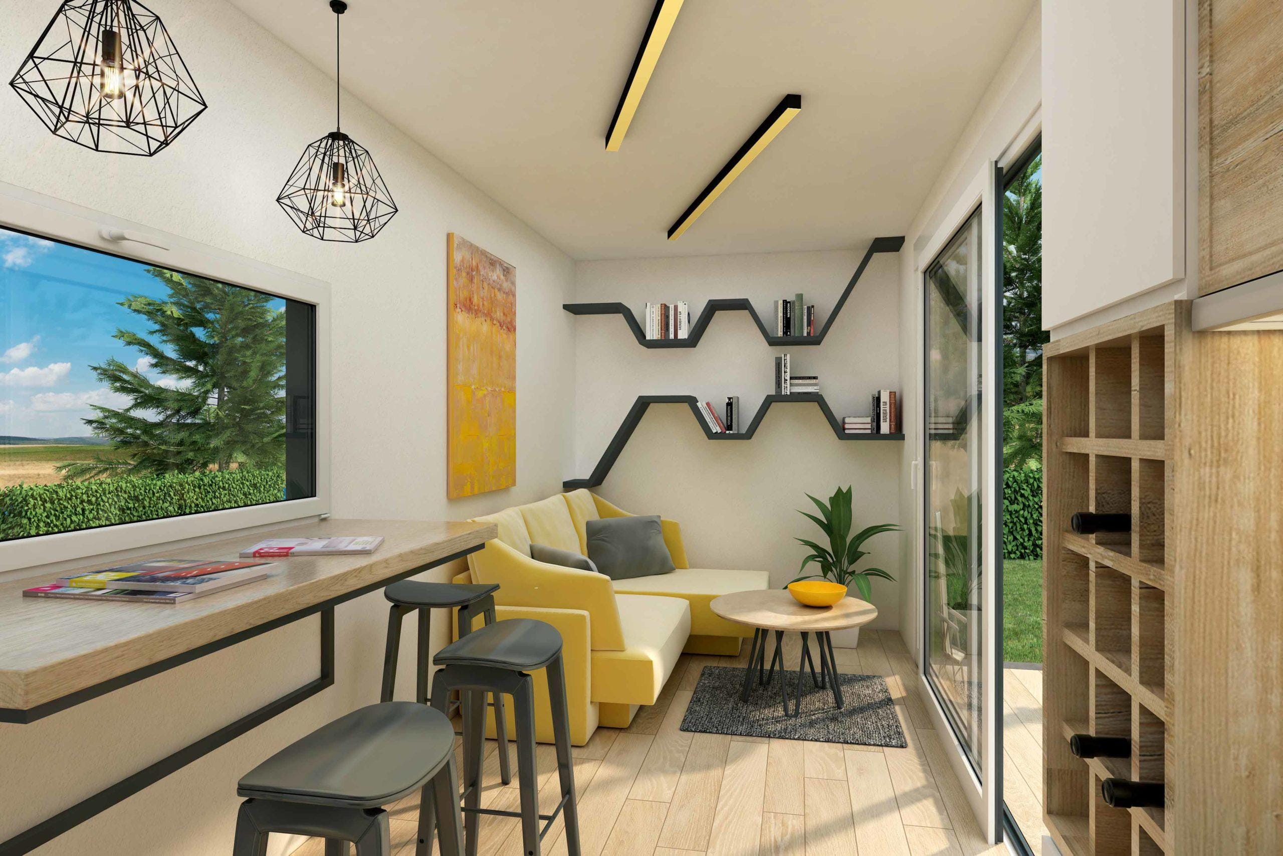 40'x8' Shipping Container Home Plan Design Titian 40ft - Etsy UK