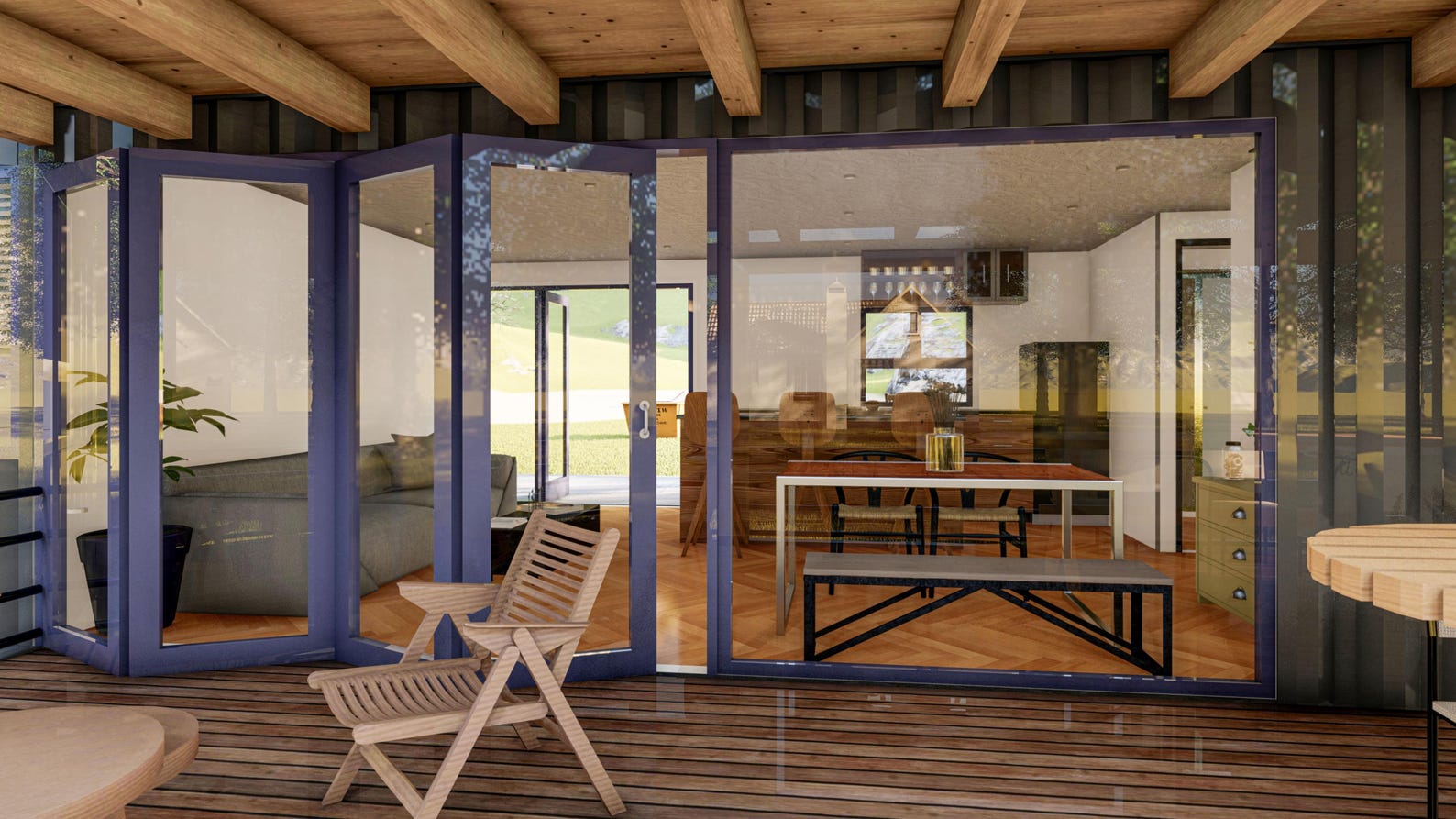 40'x8' Shipping Container Home Plan Design Titian 40ft - Etsy Canada