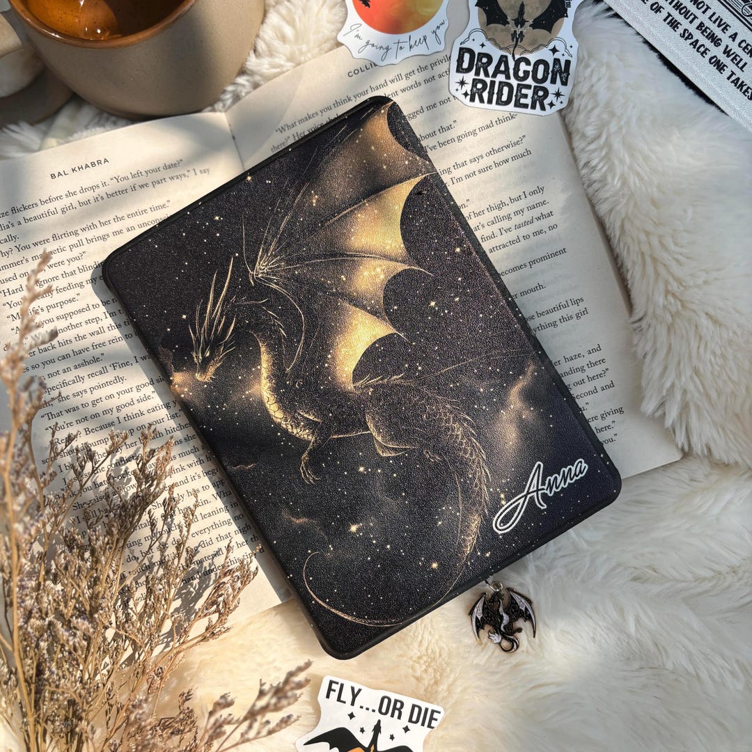 Dragon Fourth Wing Kindle Case,kobo Case,kindle Paperwhite 12th Gen and ...