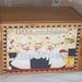 Recipe Box Fat Chef Bamboo Never Trust Skinny Chef Bistro Waiter ...