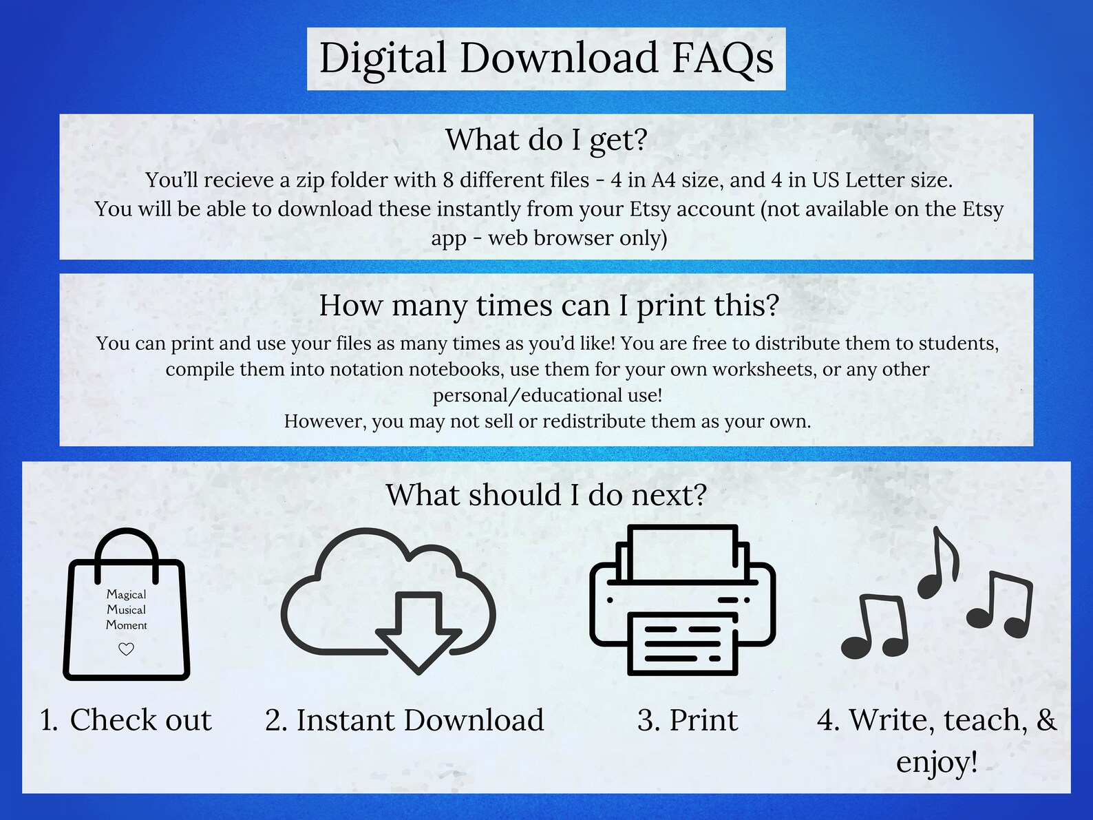 Sheet Music Bundle Medium Size | Songwriting Journal Recording Studio ...
