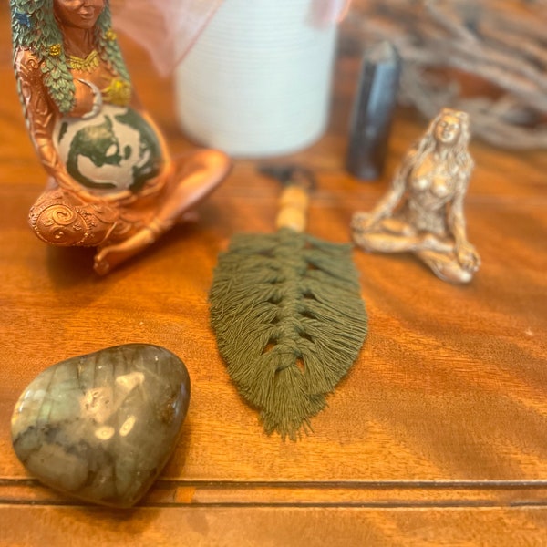 Macrame Leaves - Etsy