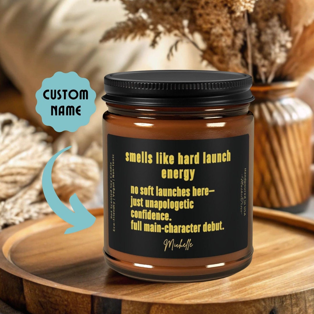 Personalized Teen Gen Z Scented Candle, Funny Gift for Teenage Girl ...