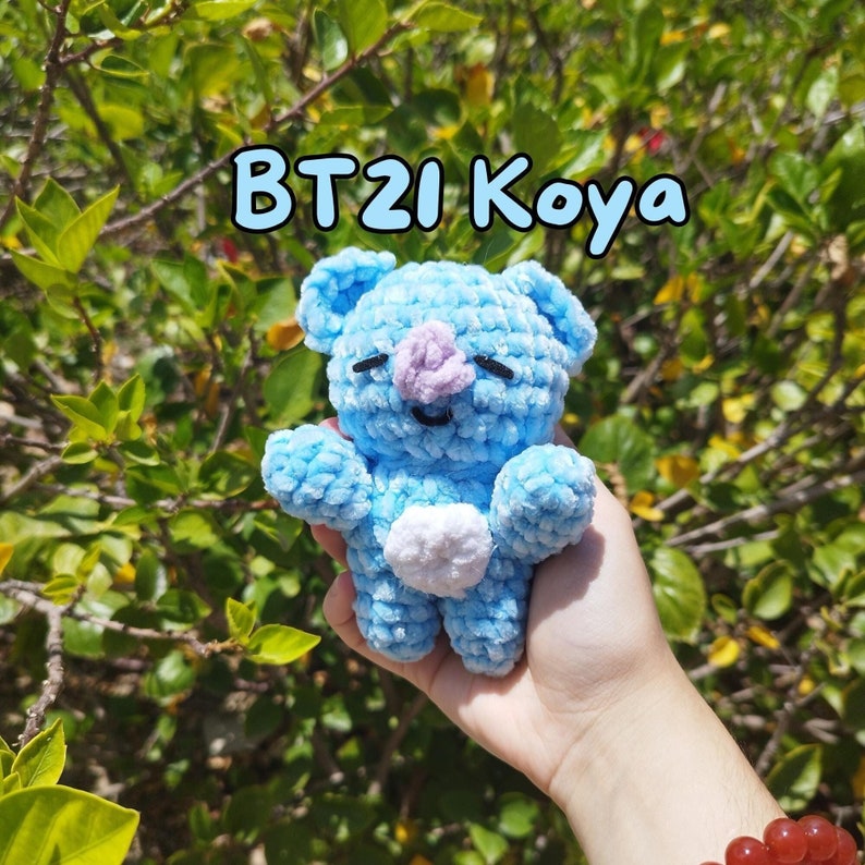 Koya BT21 PDF Crochet Pattern - Etsy