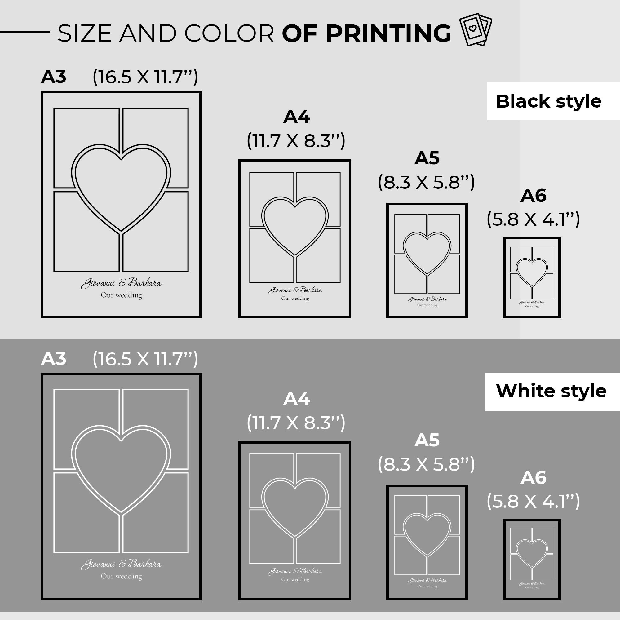 Personalized Photo Plaque, Couple Photo Collage, Custom Acrylic Plaque ...