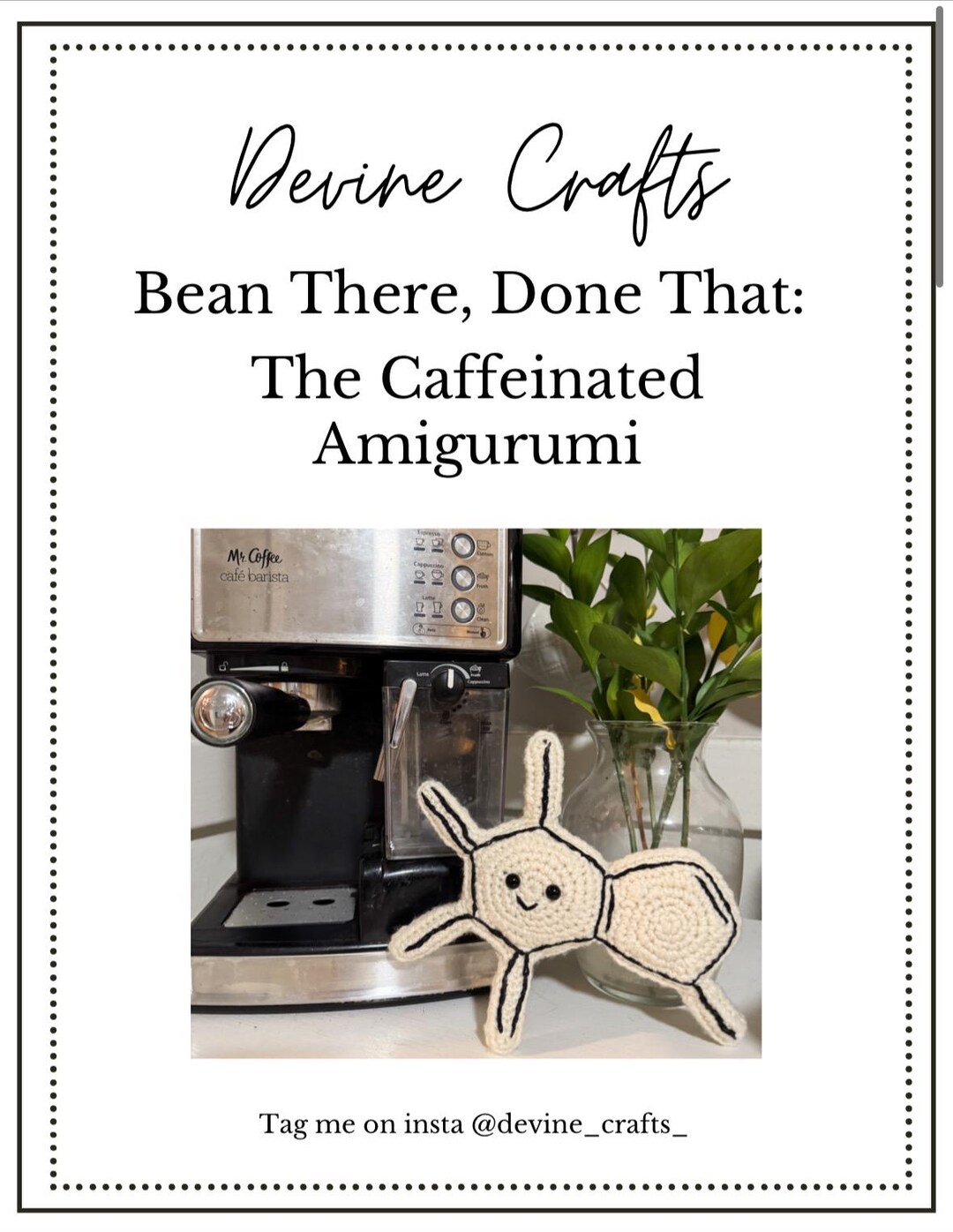 Caffeine Molecule Crochet Pattern, Nerdy Amigurumi (instant Download ...