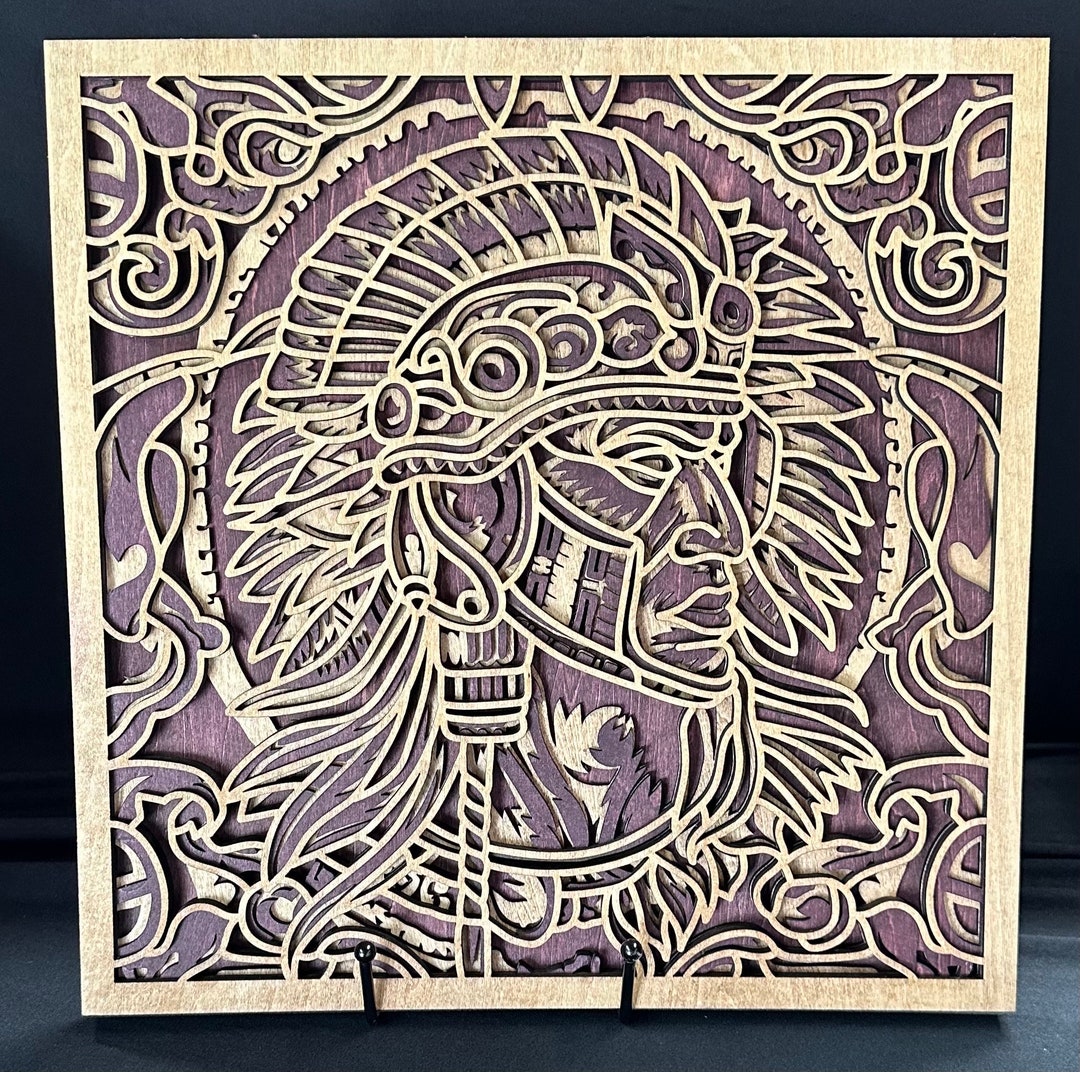 Aztec Sign-4 Layer Wood Sign - Etsy