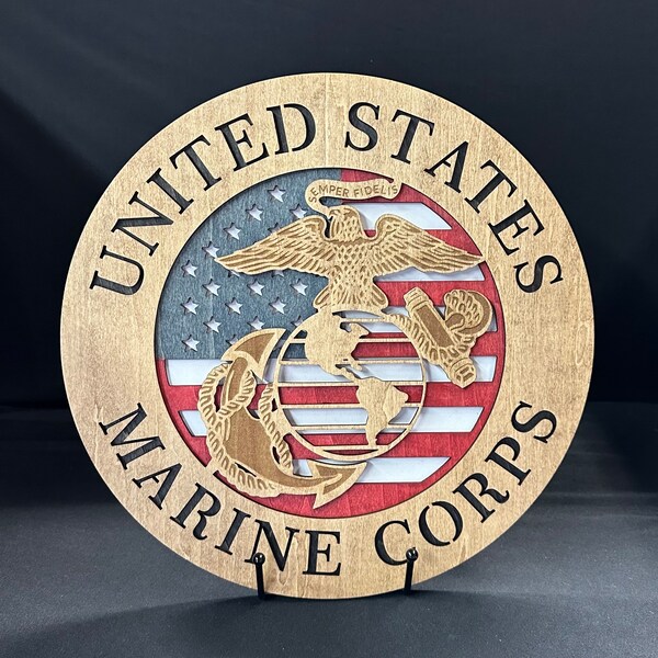 Usmc Wall Art - Etsy