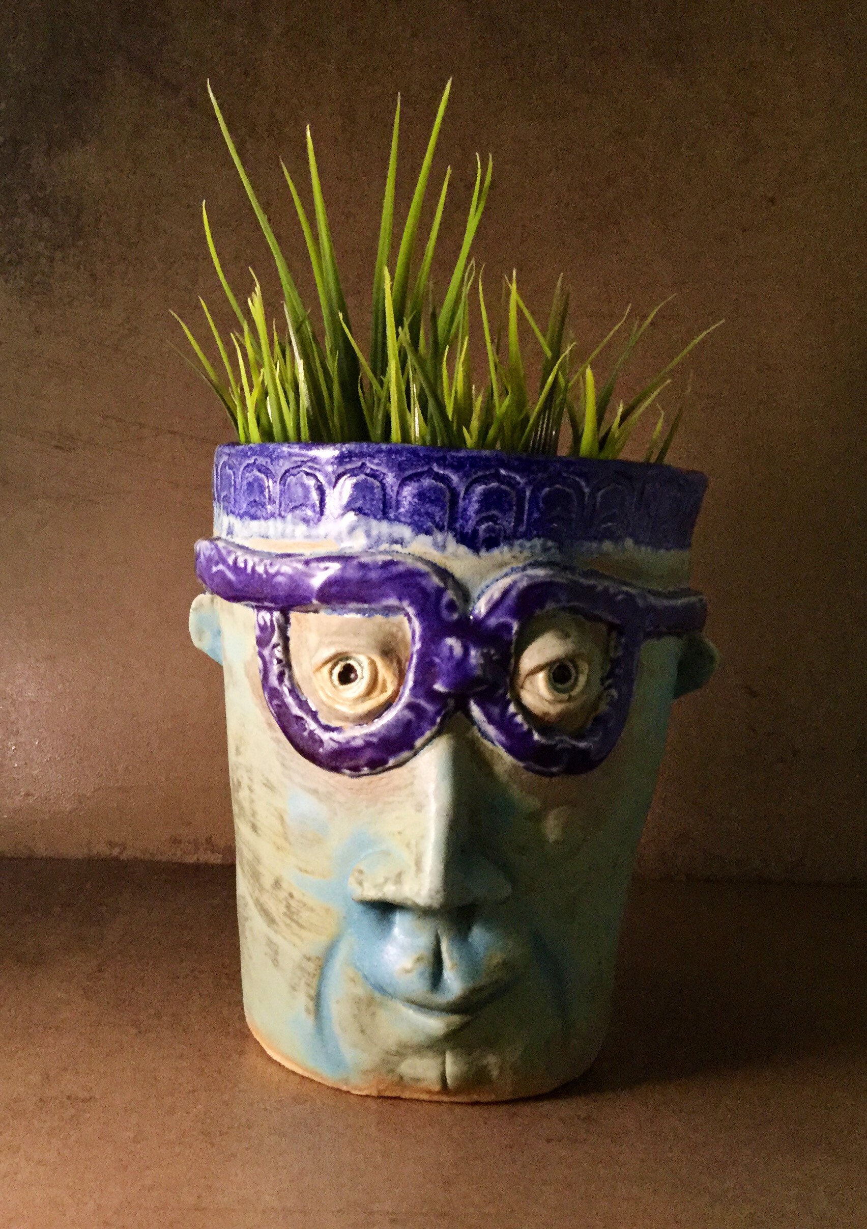 Face Planter - Purple Glasses