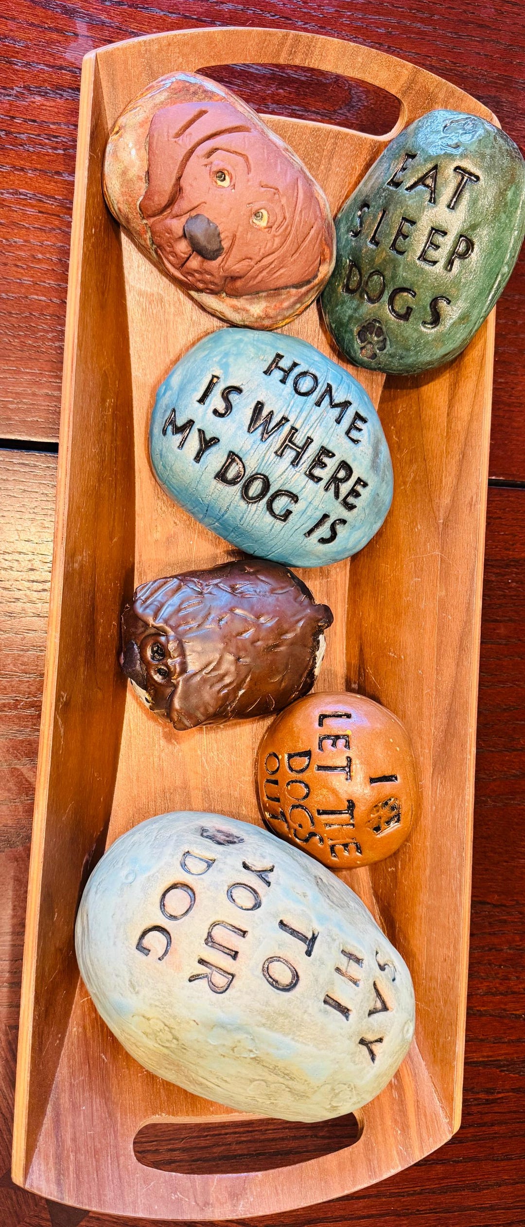 Thought Stones - All About Dogs - Etsy