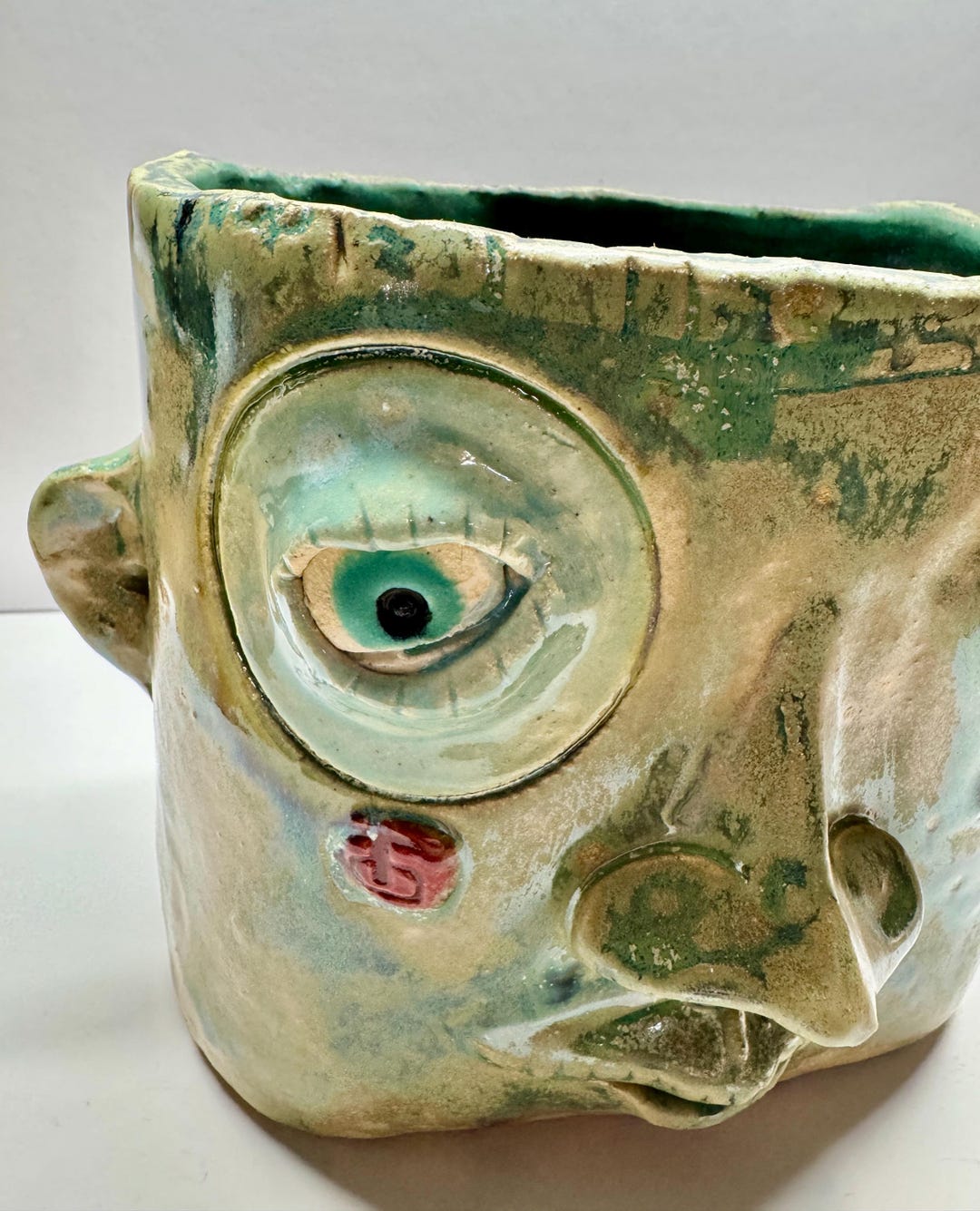 Small -face Planter - (free US Shipping) - Etsy